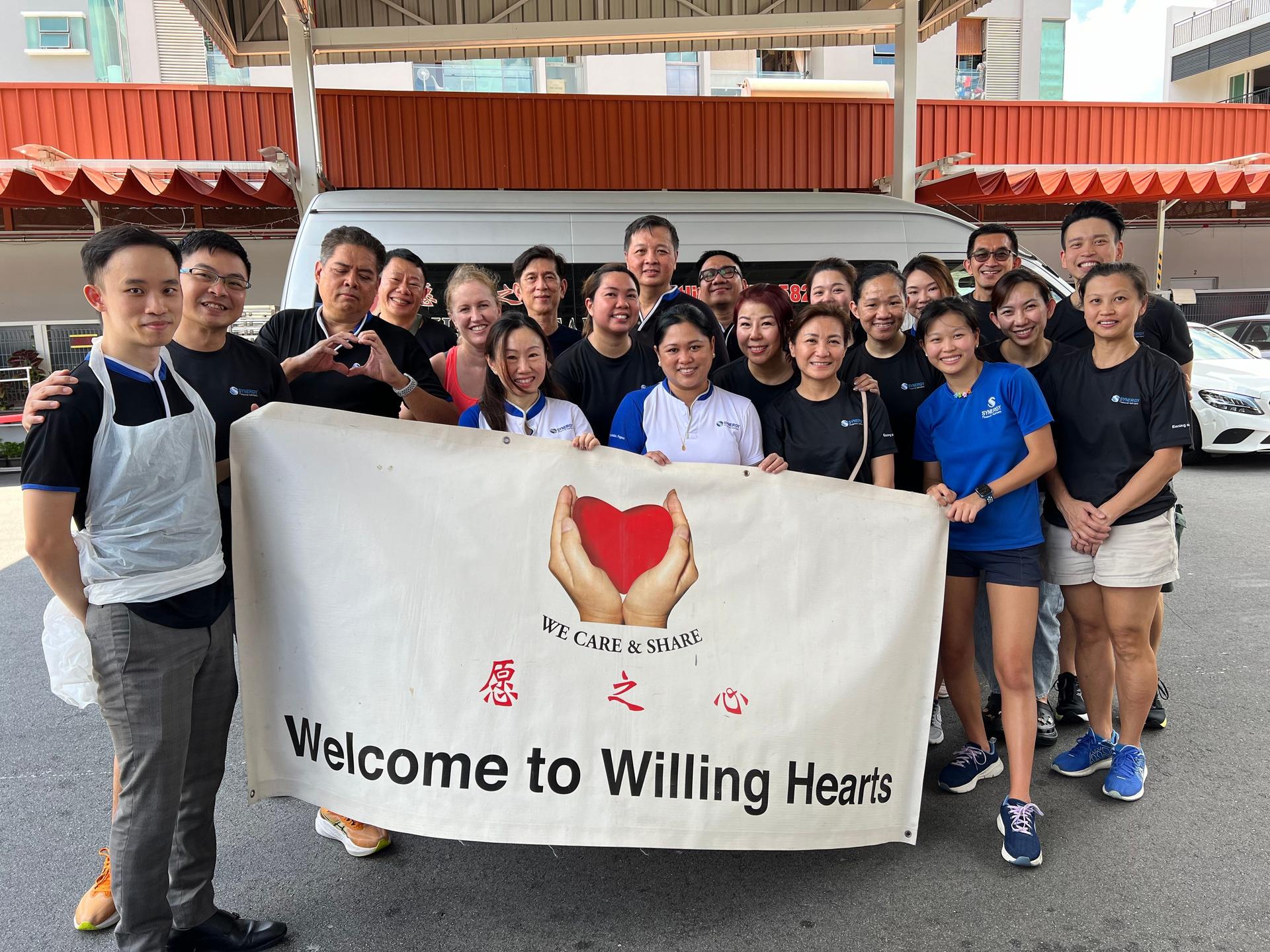 Giving Back at Willing Hearts Kitchen | Synergy Financial Advisers